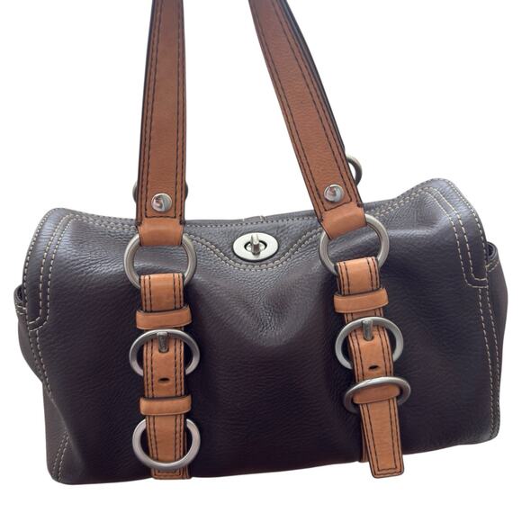 Coach | Bags | Coach Chelsea Vintage Brown Pebbled Leather | Poshmark